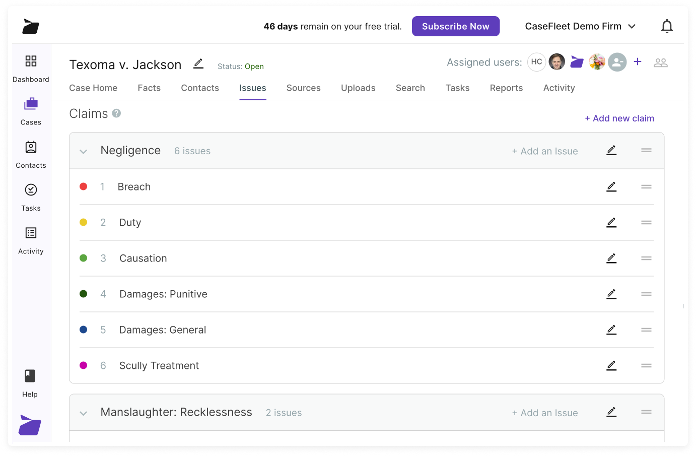 Litigation Management Software for Lawyers | CaseFleet